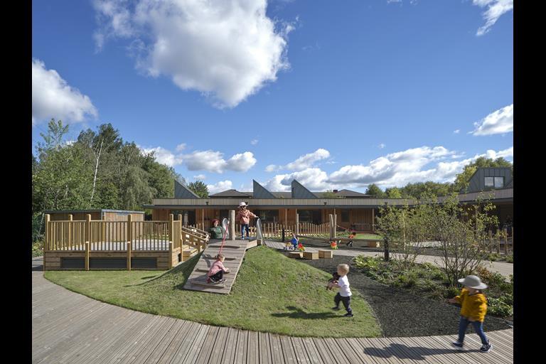 In pictures: FCBStudios unveils net zero timber nursery for ...